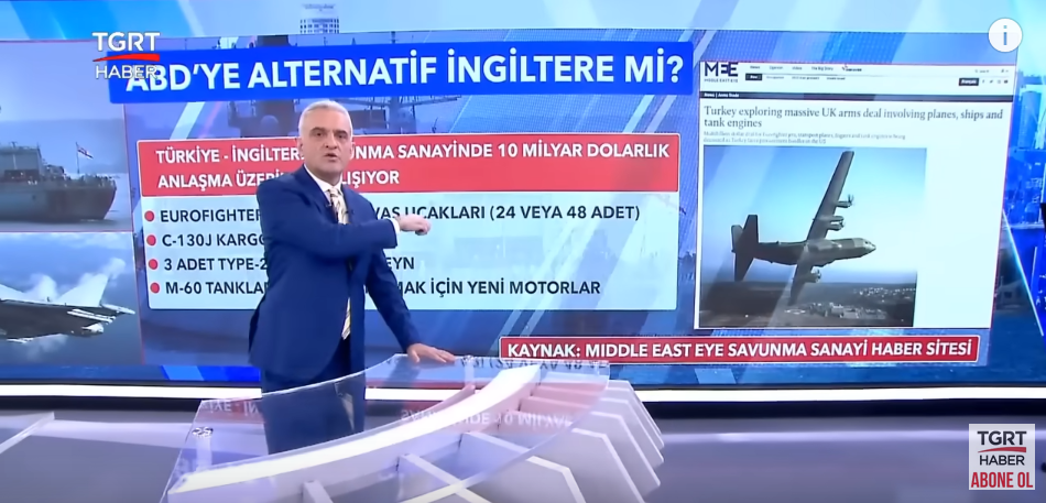 TGRT : ¨Η Ελλάδα μας έχει ξεπεράσει αεροπορικά και για αυτό ¨βγάζει ...